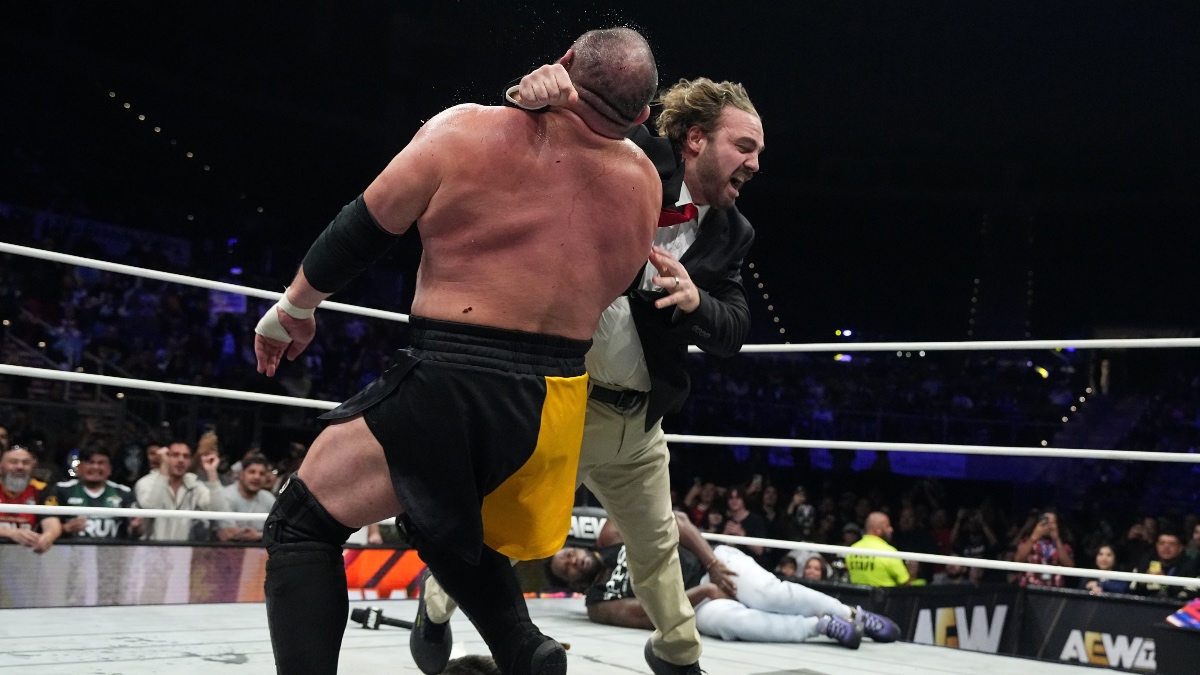 Backstage News On Hangman Page Dressing As Tony Schiavone For AEW Fright Night Dynamite